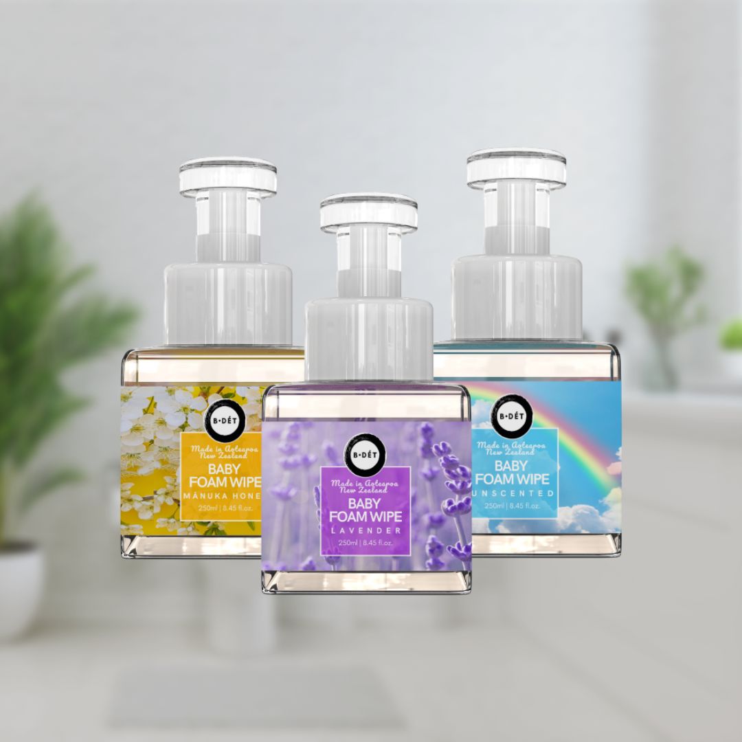 BDÉT Baby Foam Wipe